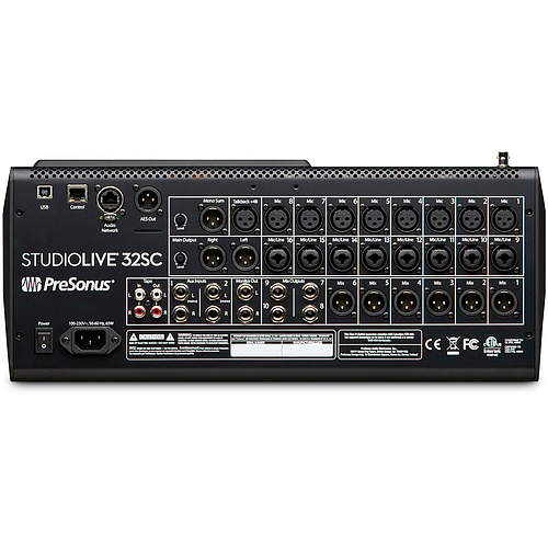 [レンタル] PreSonus StudioLive 32SC デジタルミキサーのお試し - FEED公式レンタルショップ