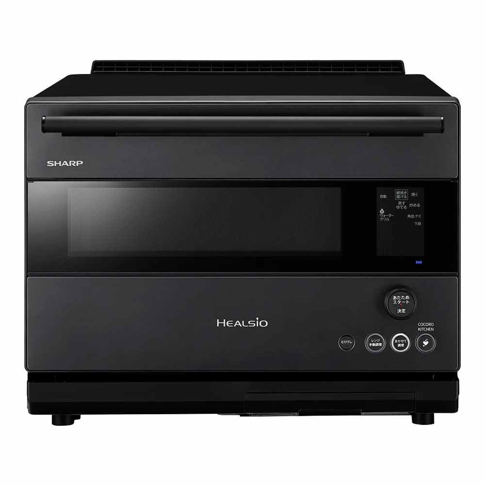 [レンタル] [30L]シャープ ウォーターオーブン ヘルシオ AX-RS1B オーブンレンジ ダークメタル - Rentio[レンティオ]