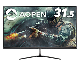 [レンタル] Acer（エイサー）AOPEN 32HC5QRZbmiiphx ゲーミングモニター 31.5インチ 240Hz 1ms VA ...